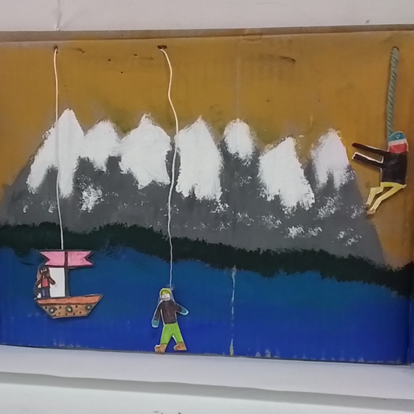 Diorama plein de vie - Collège Anne de Bretagne